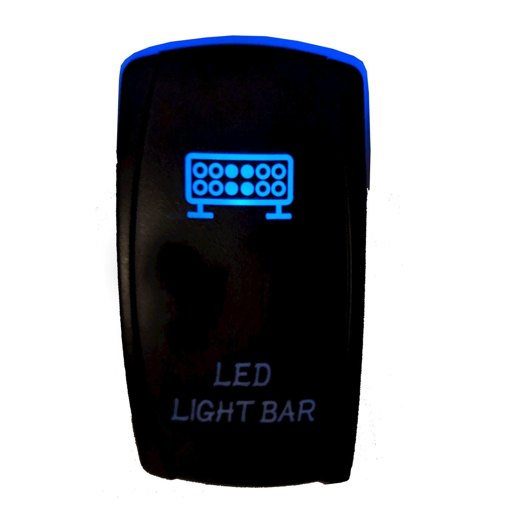 LED Light Rocker Switch | 12V 20A Illuminated Toggle Switch | Extreme ...