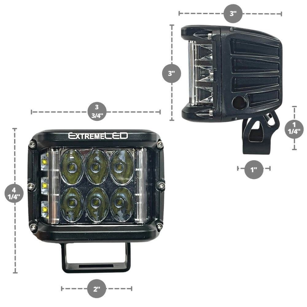 Side Shooter LED Lights | Off-Road Lighting Solutions | Extreme LED ...