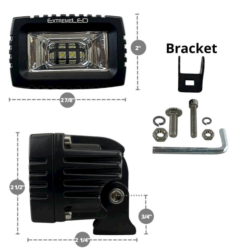 3" LED Scene Light | Off-Road Utility Pod Light