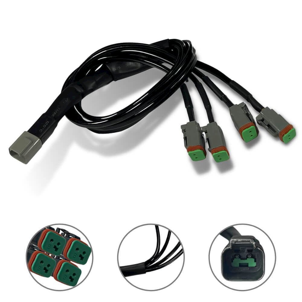 Light Bar Wiring Extensions & Splitters | Power Connectors | Extreme ...