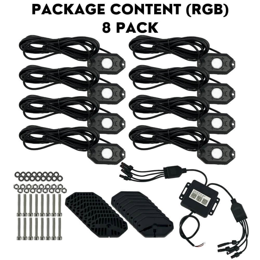 LED Rock Light Kits (Multiple Options) | Extreme LED Light Bars