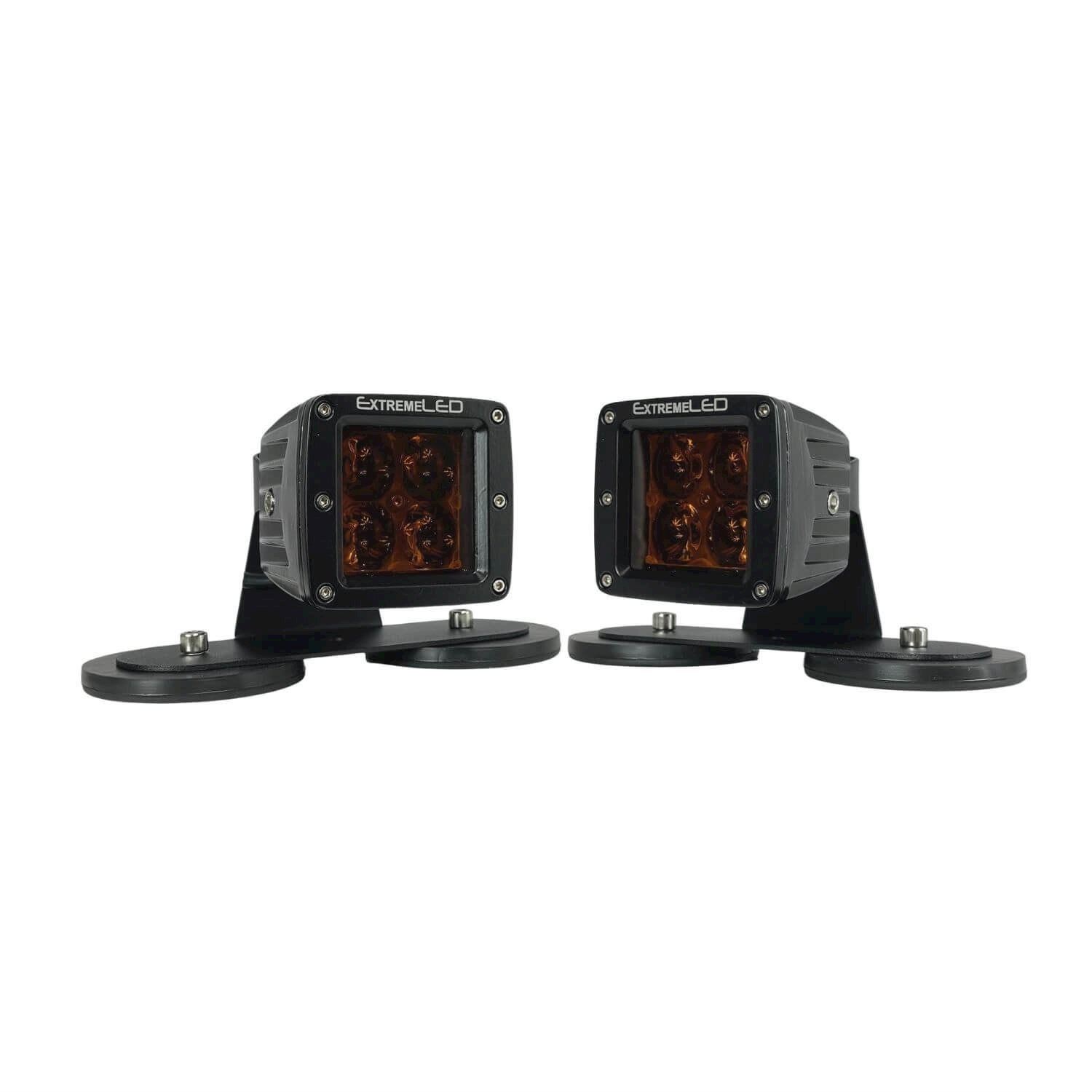 LED Bar Mounting Brackets | Universal Light Bar Mounts | Extreme LED ...