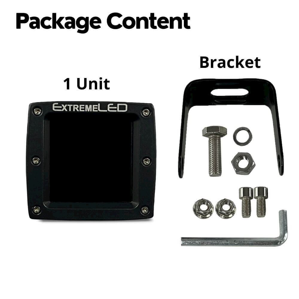 Stealth 3" LED Pod – Spot & Flood Combo, Extreme Series