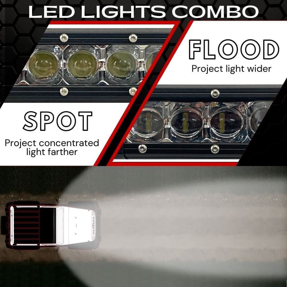 Single Row Combo RGB Light Bar | Off-Road Lighting Solutions