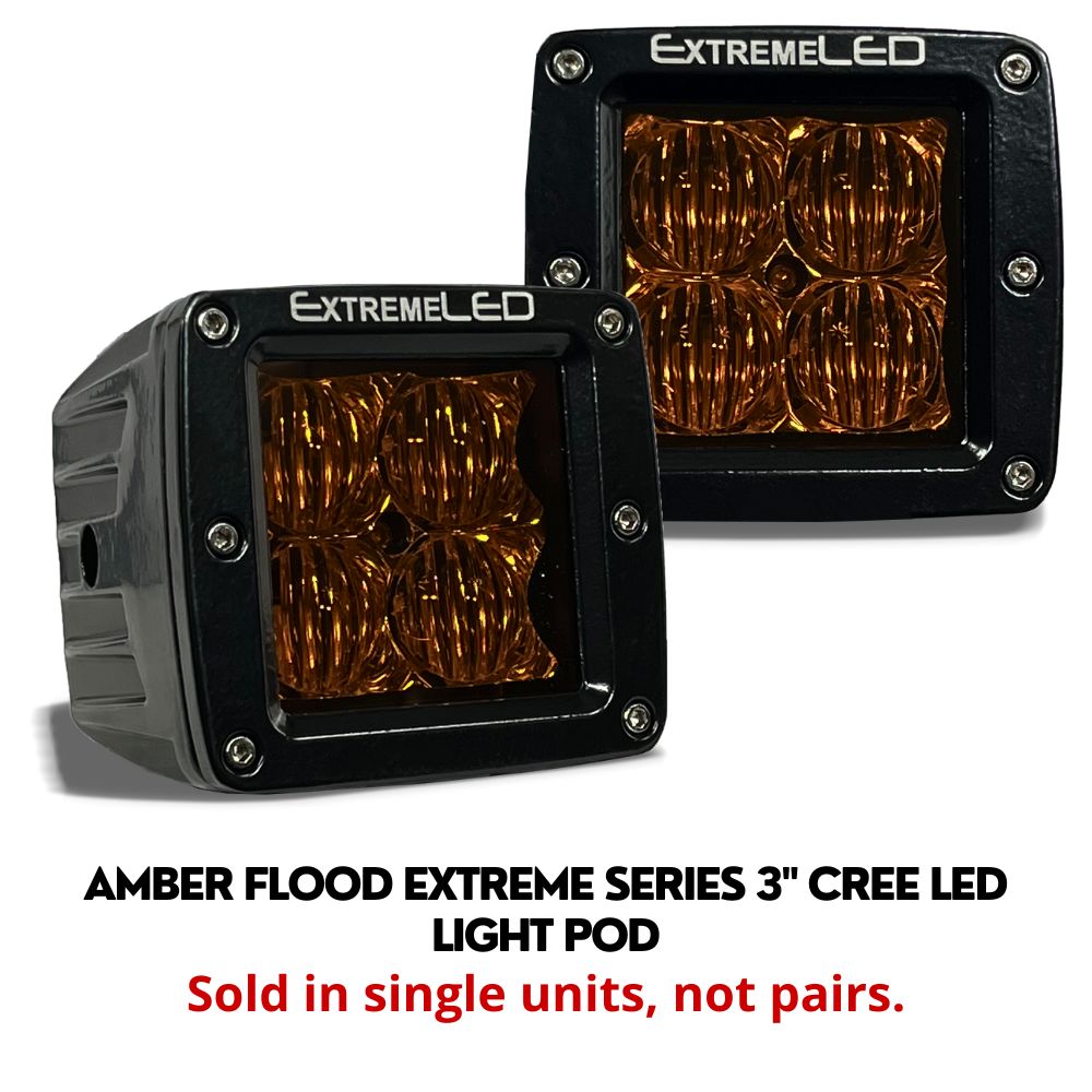 3" Spot & Flood LED Light Pod | Series 3 Off-Road Lights | Extreme LED ...