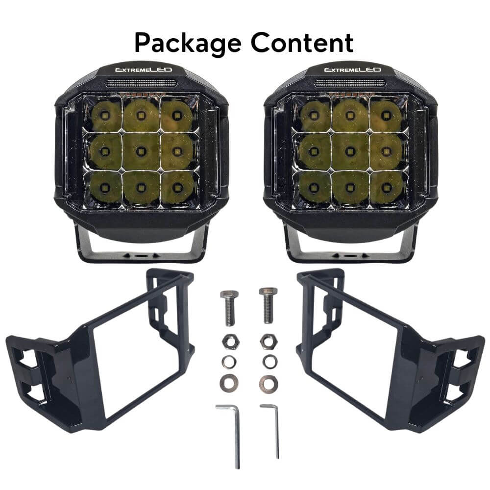High Power Side Shooter LED Light Pods (Pair) | Extreme LED Light Bars