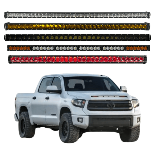 Tundra Hood Scoop LED Light Kit | Light Bar Install Solution