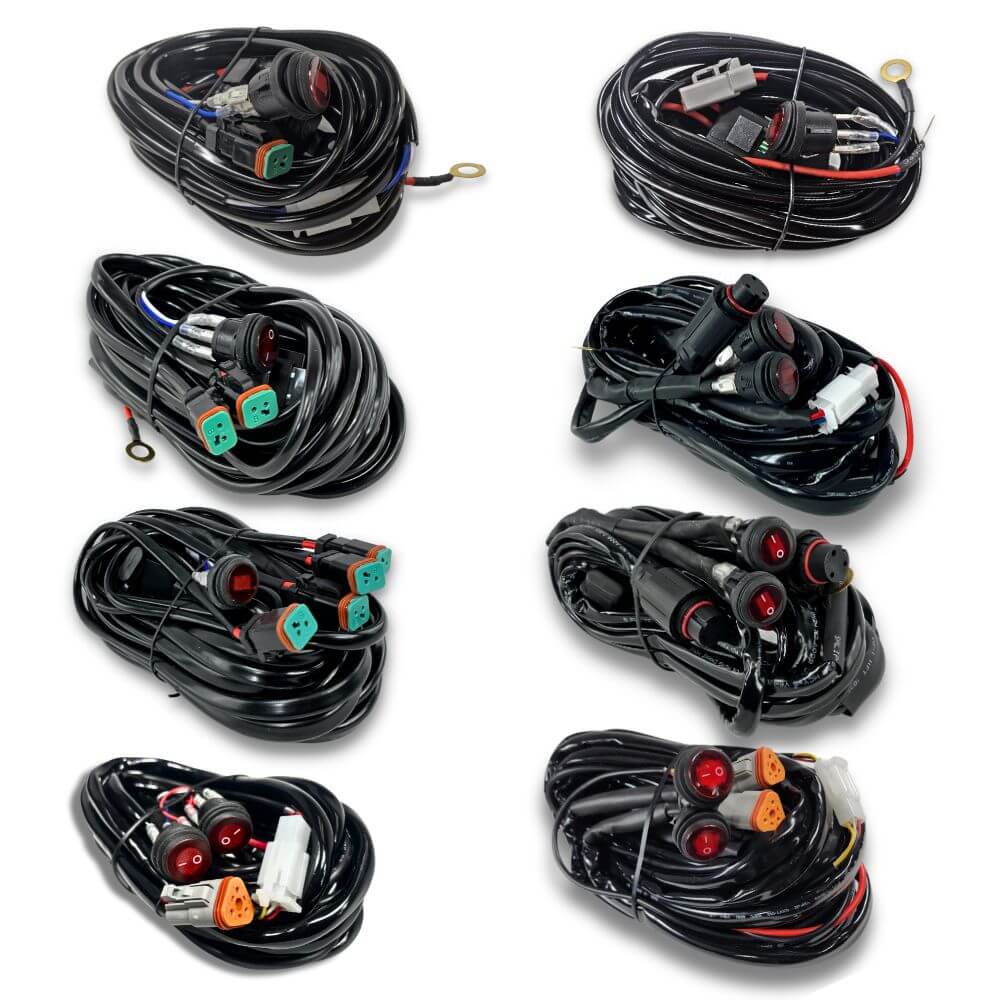 LED Light Bar Wiring Harness | Universal Light Bar Power Kit | Extreme ...