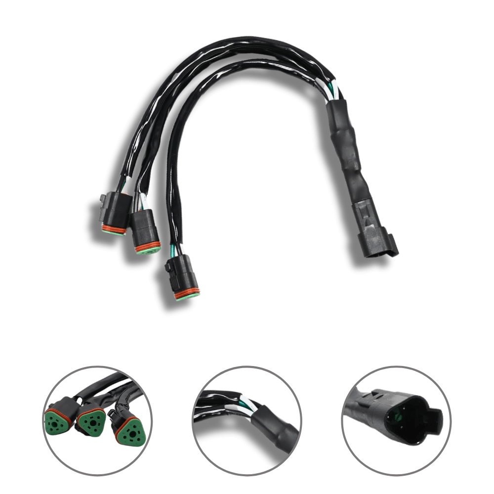 Light Bar Wiring Extensions & Splitters | Power Connectors | Extreme ...