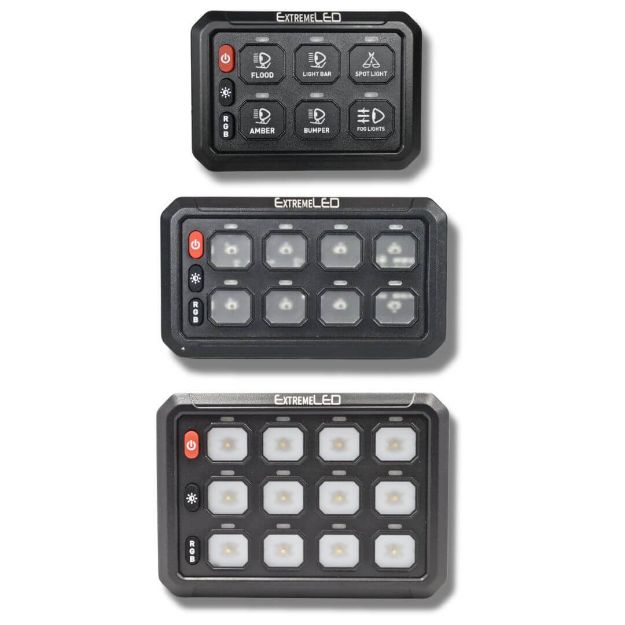 RGB Switch Panel | Multi Light LED Controller | Extreme LED Light Bars