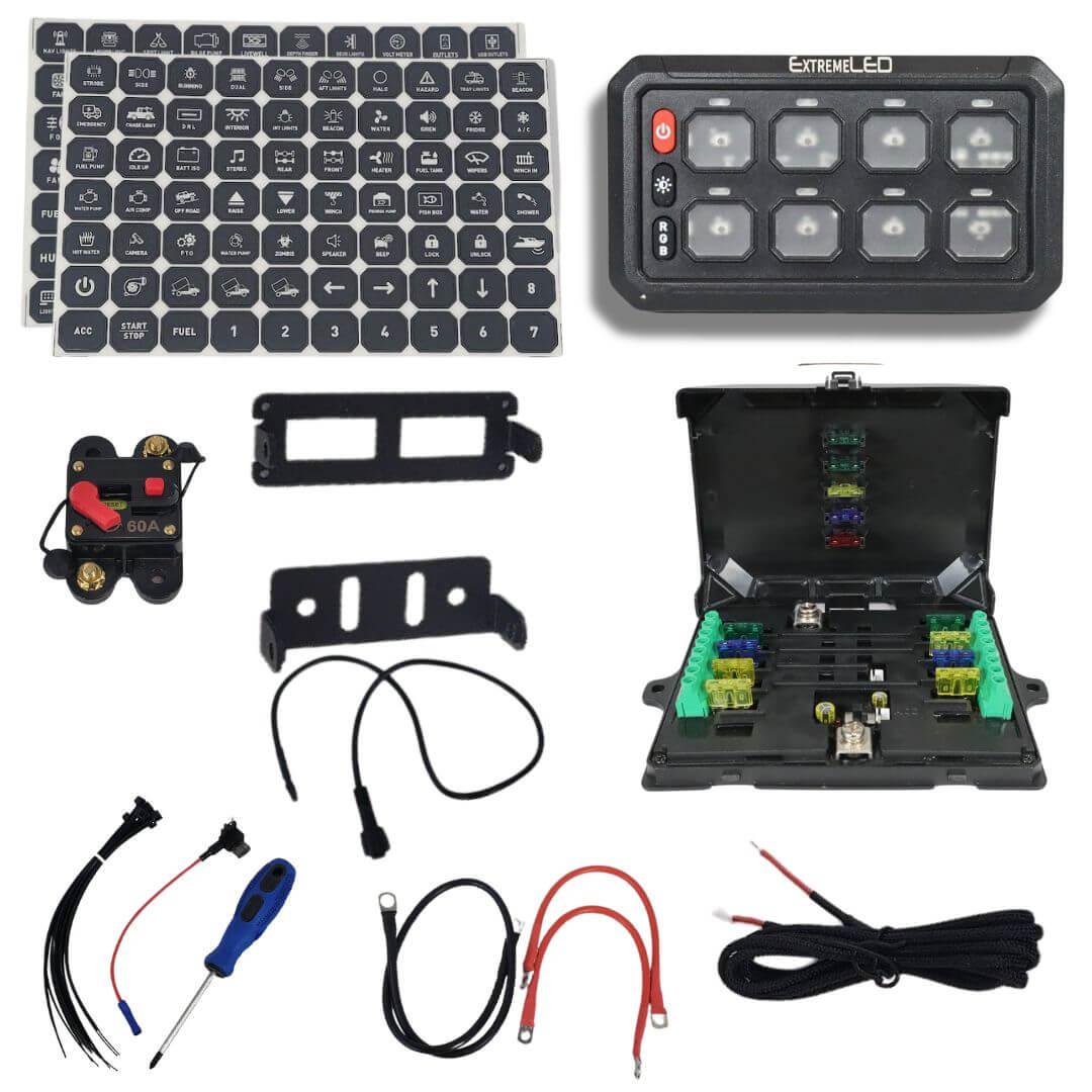 RGB Switch Panel | Multi Light LED Controller | Extreme LED Light Bars