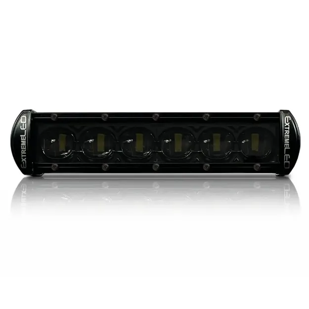 8" LED Light Bar | Single Row Flood Beam | Extreme LED Light Bars
