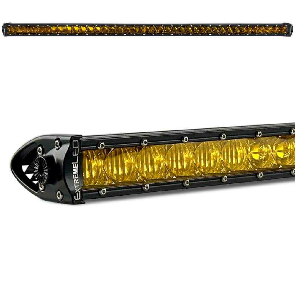 Amber LED Light Bars | Single Row Off-Road Lighting | Extreme LED Light ...